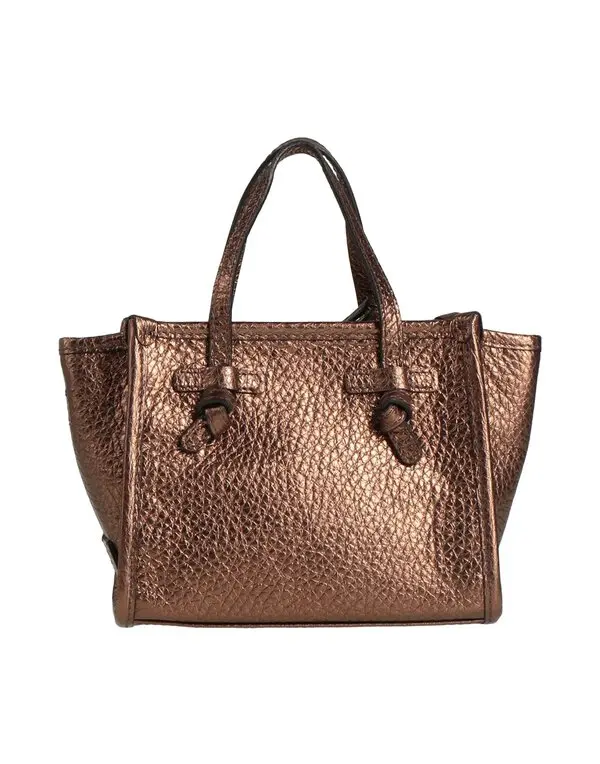 GIANNI CHIARINI Leather Tote Bag - Yellow
