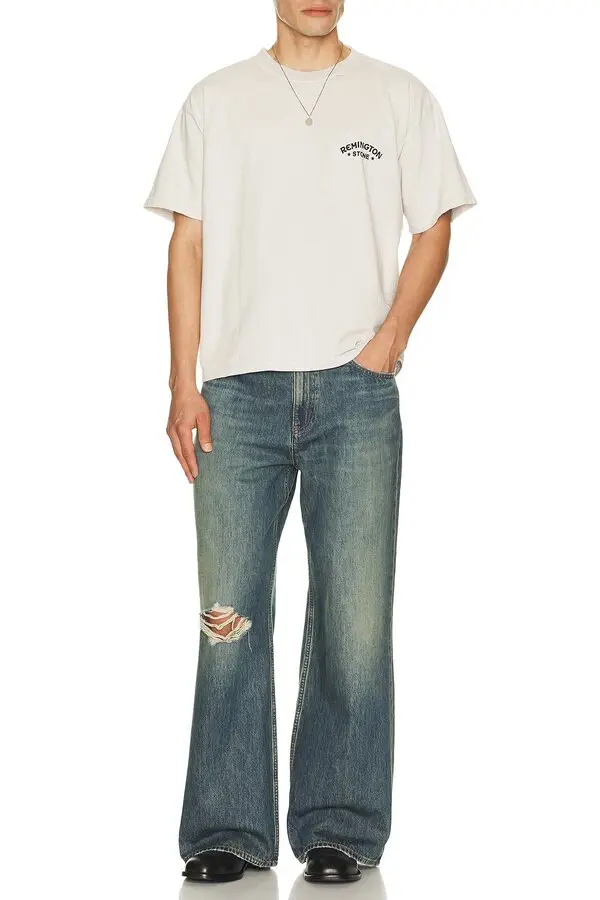 REMINGTON STONE Cowboy 2 Tee - Bone