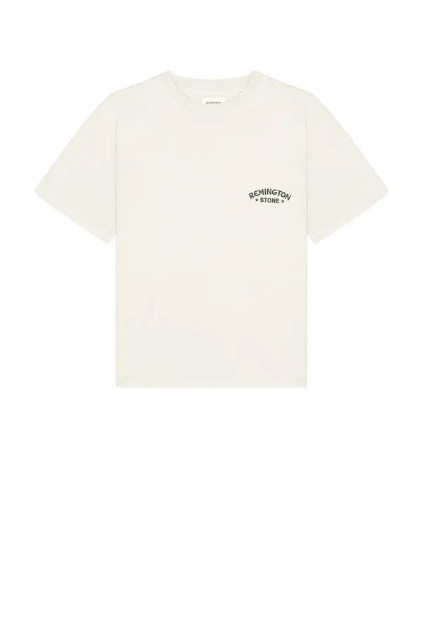 REMINGTON STONE Cowboy 2 Tee - Bone