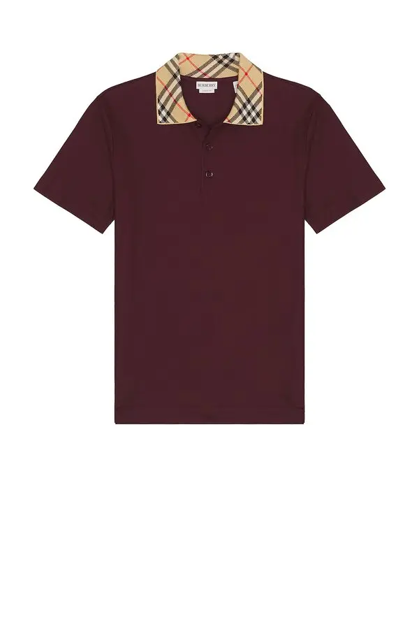 Burberry Evan Polo In Red