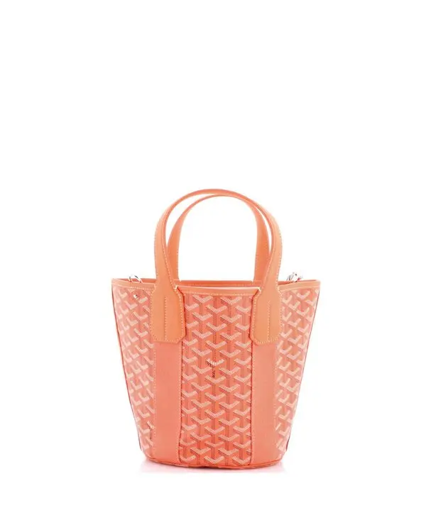 Goyard Pm Belharra Tote Coated Canvas - Pink