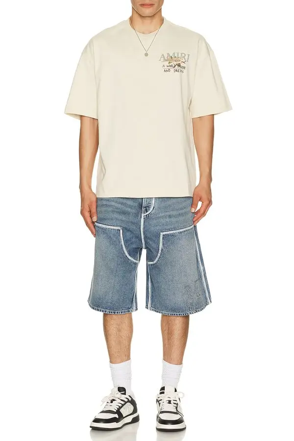 Amiri Ma Denim Carpenter Shorts