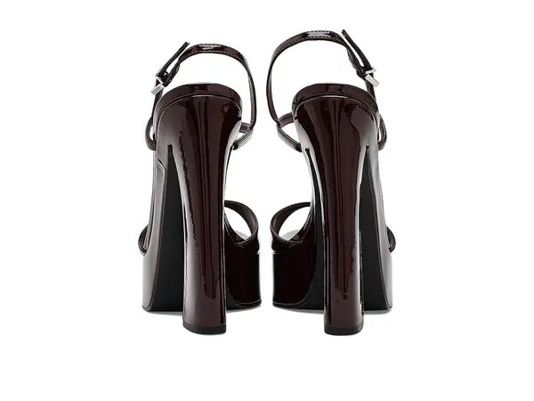 Schutz Arlene Platform Sandals - Brown