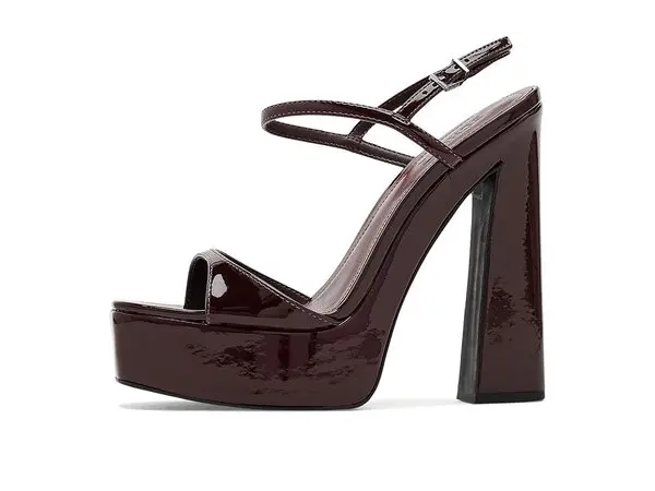 Schutz Arlene Platform Sandals - Brown