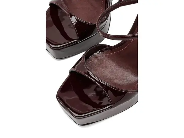 Schutz Arlene Platform Sandals - Brown