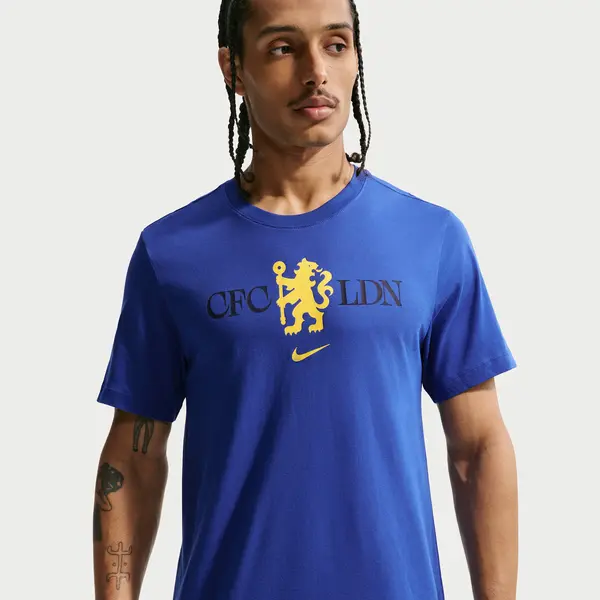 Nike Chelsea Fc Soccer T-shirt - Blue