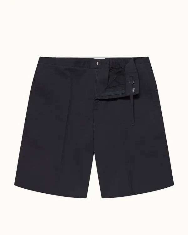 Orlebar Brown Relaxed Fit Bermuda Shorts In Night Iris