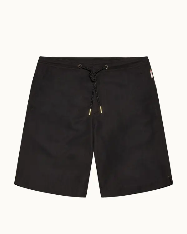 Orlebar Brown Classic Fit Drawcord Swim Shorts - Black