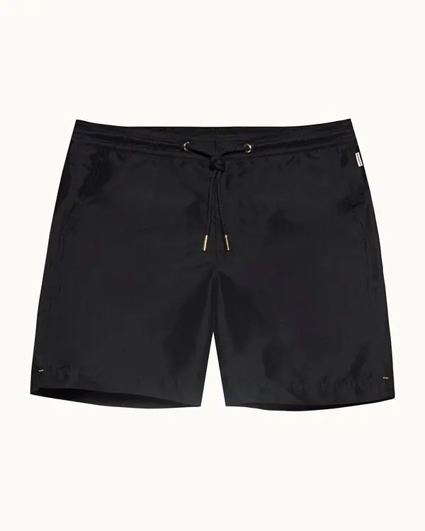 Orlebar Brown Mid-length Lightweight Drawcord Swim Shorts - Blue