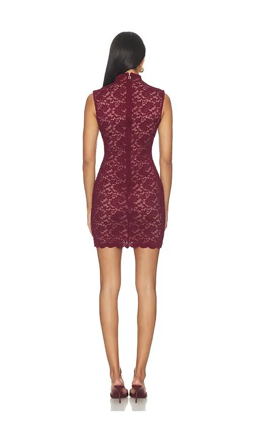 NOOKIE Mystique Highneck Mini Dress