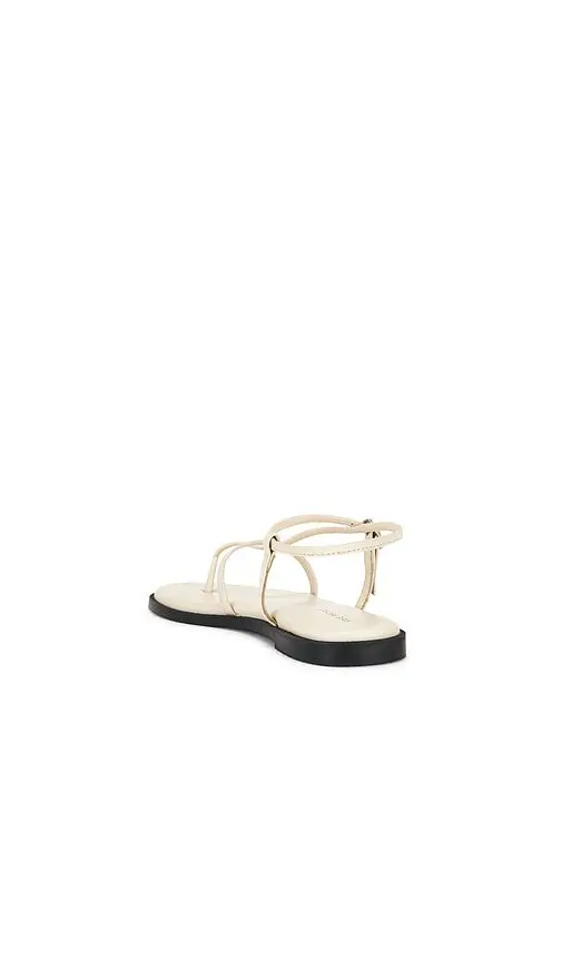 Free People Corsica Strappy Sandal In Ivory
