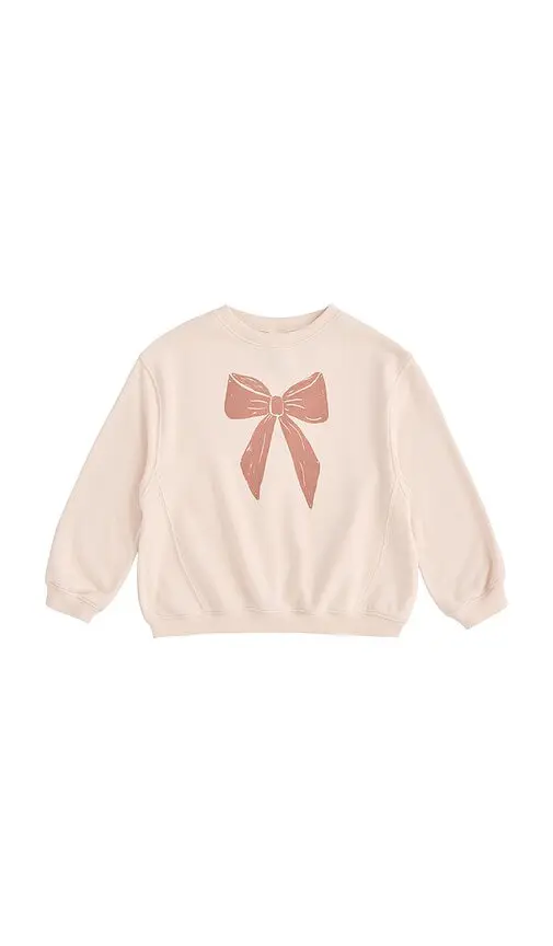 RYLEE + CRU Racer Sweatshirt In Pink