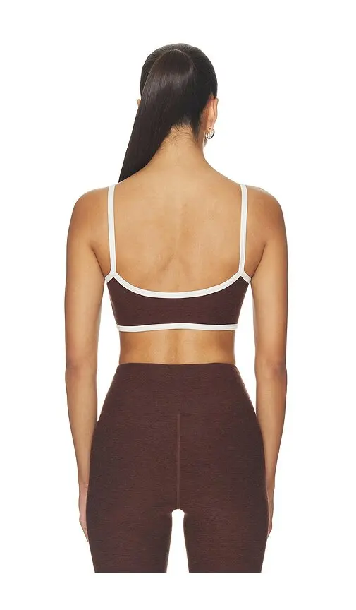 Year Of Ours Perfect Stretch Bralette In Brown