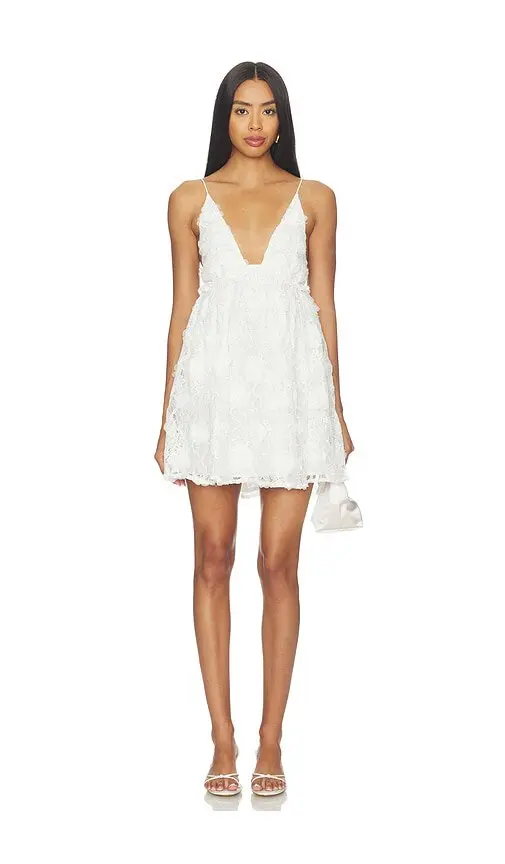 LOVERS AND FRIENDS Kalin Mini Dress - White