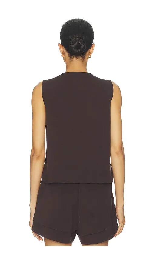 Varley Josie Button Through Tank Top