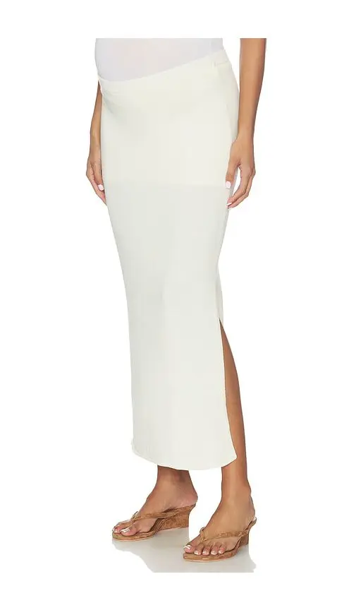 Hatch The Liana Knit Skirt - Vanilla