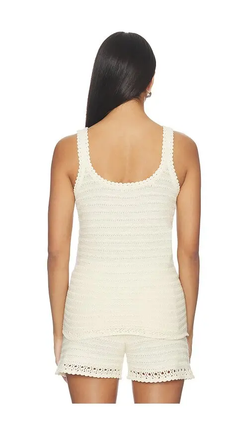 Hatch The Cecilia Crochet Tank Top