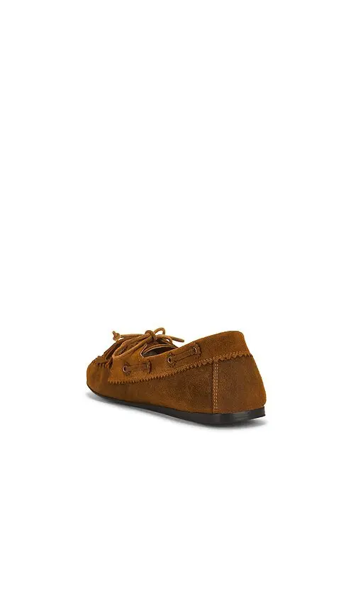 Isabel Marant Étoile Fersi Suede Loafers With Fringe - Brown