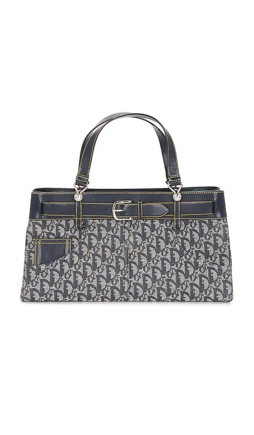 FWRD RENEW Dior Diorissimo Jean Pocket Tote Bag