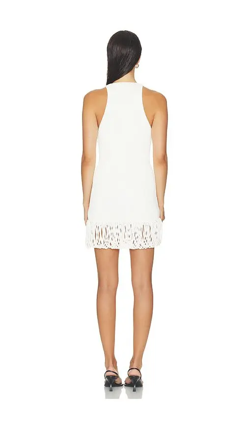 HAELO Draped Loop Mini Dress