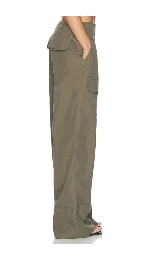 HAELO Straight Leg Cargo Pant - Army