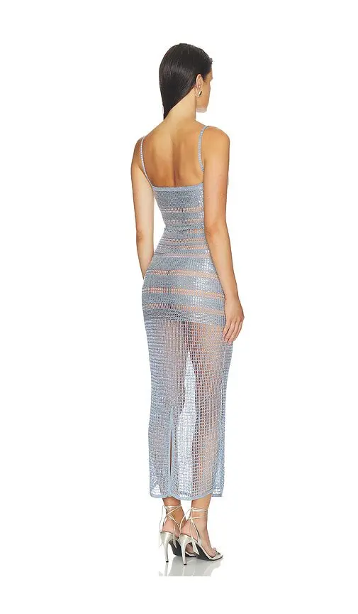 HAELO Gradiated Embellished Dress