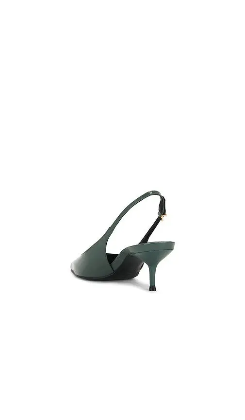Schutz Liora Mid Slingback Pump - Green
