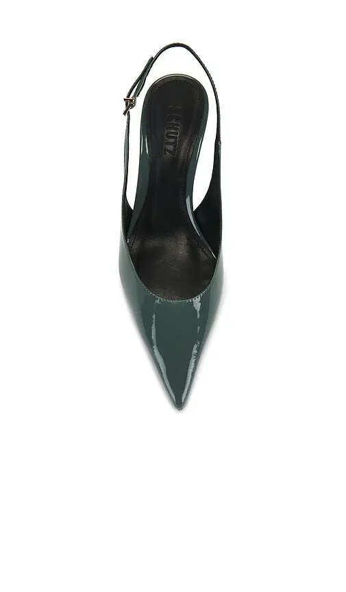 Schutz Liora Mid Slingback Pump - Green