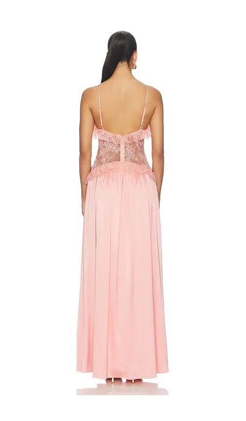 Katie May Lace Trim Gown