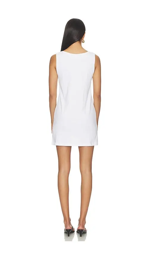 LESET Nando Boatneck Mini Dress