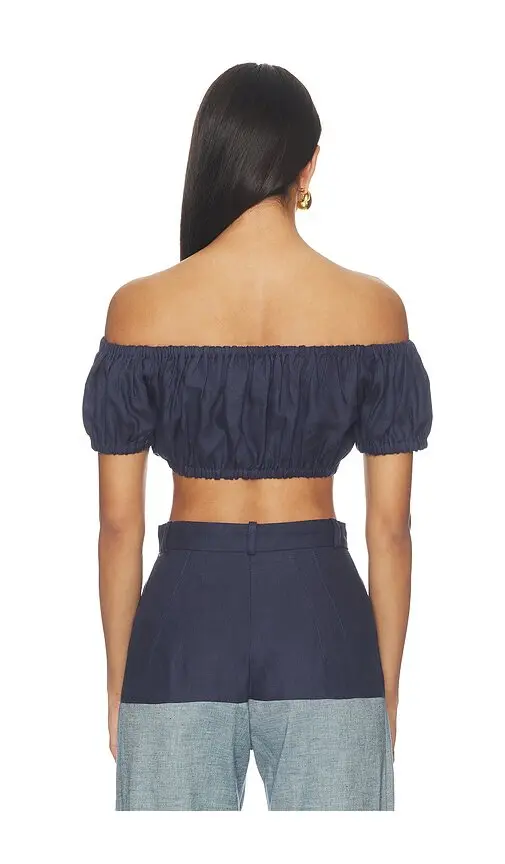 Matthew Bruch Bubble Crop Top