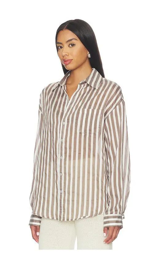 ALL THE WAYS Minnie Button Down Top