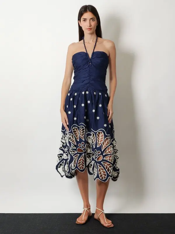 Farm Rio Richilieur Organic Cotton Dress