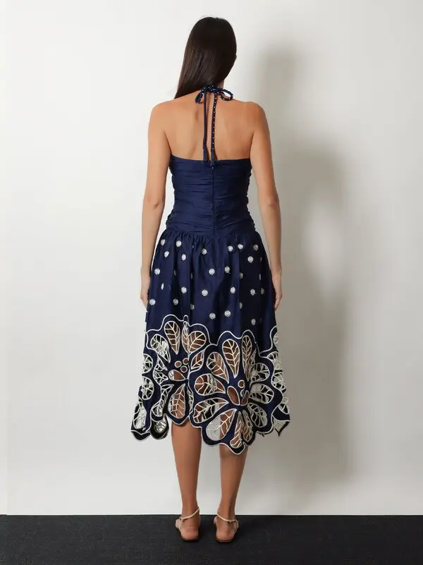 Farm Rio Richilieur Organic Cotton Dress