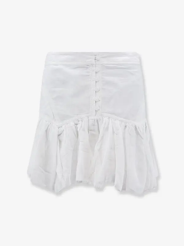 MARANT ETOILE Daneen Organic Cotton And Viscose Skirt