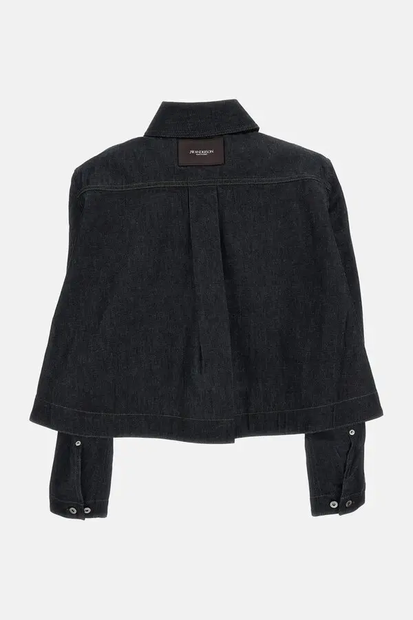 JW Anderson Oversized Denim Shirt - Blu