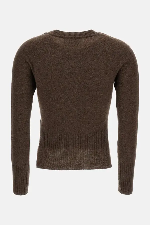 Simone Rocha Cropped Embellished Cardigan - Beige