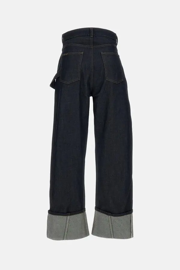 JW Anderson Twisted Seam Workwear Jeans - Blue