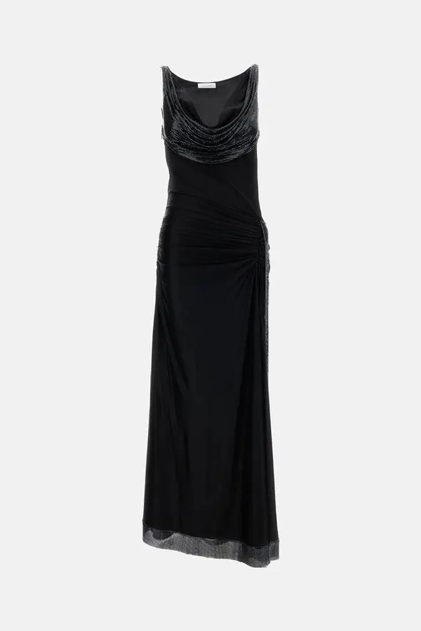 Rabanne Long Jersey Dress