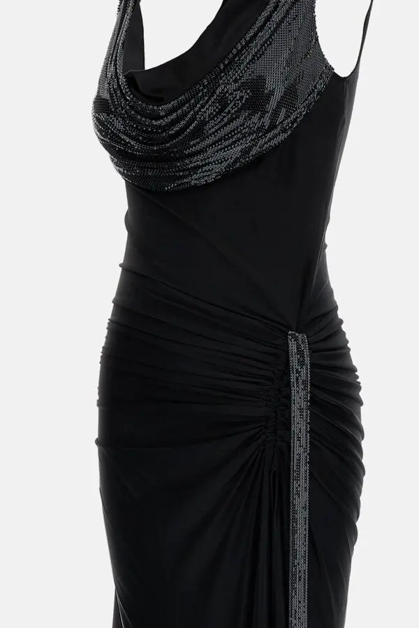 Rabanne Long Jersey Dress
