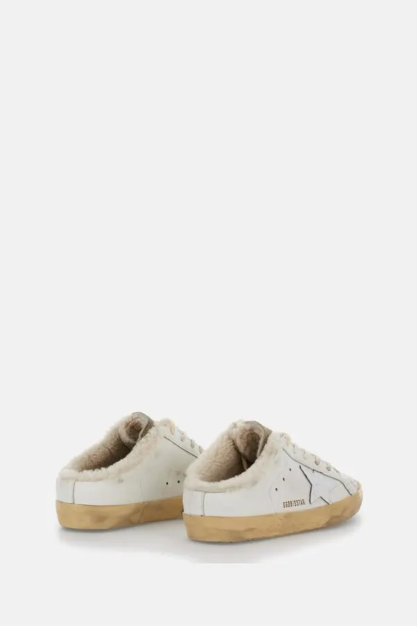 GOLDEN GOOSE Super-star Sabot - Bianco