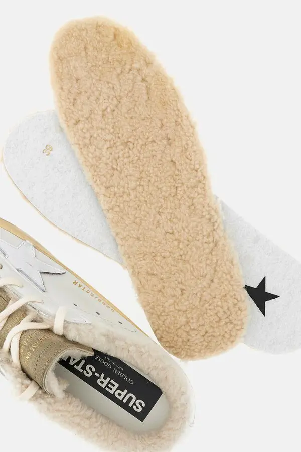 GOLDEN GOOSE Super-star Sabot - Bianco