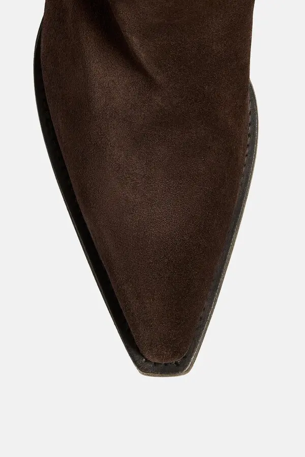 Khaite Stivale Clive 35 - Marrone
