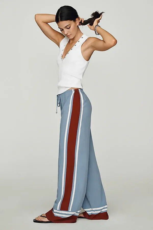 L*Space Wd Wide-leg Pants - Unwind Stripe