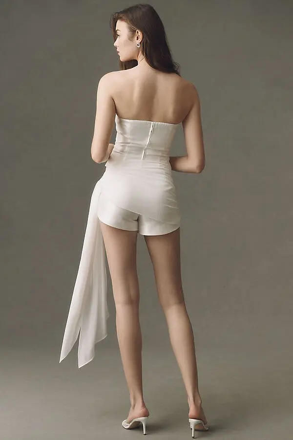 MARE MARE Polished Tie Skort Set
