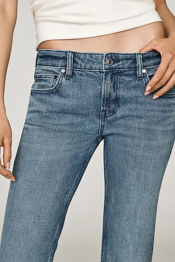 EB DENIM Lennon Cigarette Low Rise Straight Jeans
