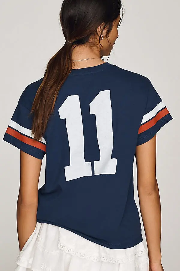 LETLUV Cotton Soccer Graphic Tee
