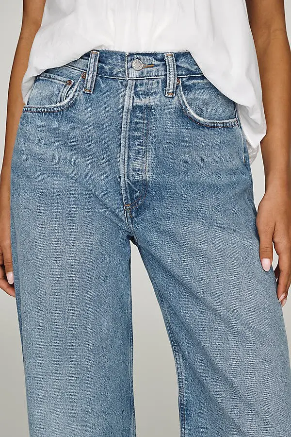 AGOLDE Vtage Loose High-rise Wide-leg Jeans