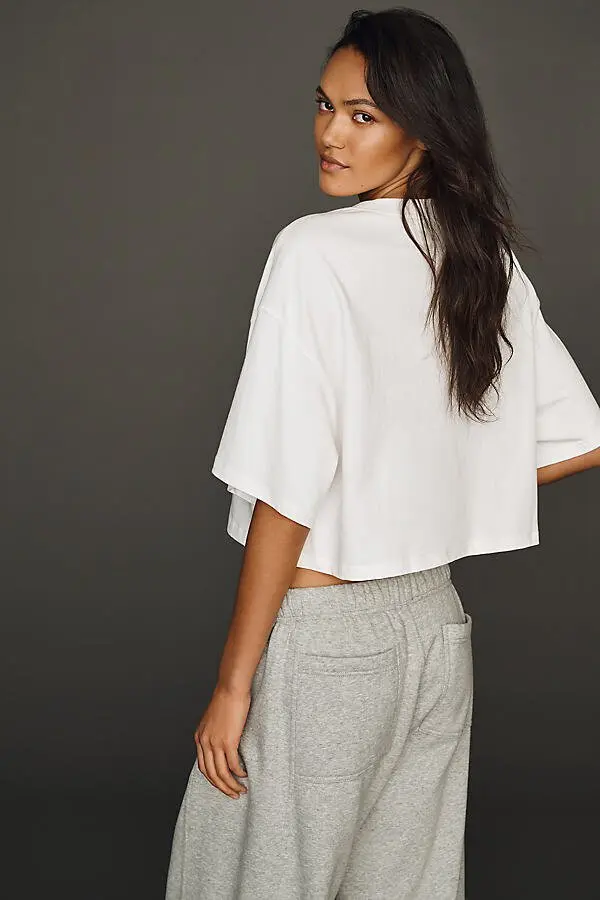 BRIDEMERCH Wifey Cotton Cropped Tee