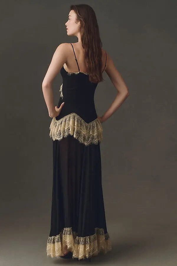 DE LA VALI Estela Maxi Dress